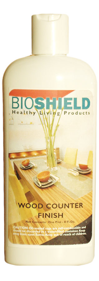 Bioshield, Wood Counter Finish - All-Natural, Non-Toxic, Oil Wax Finish ...