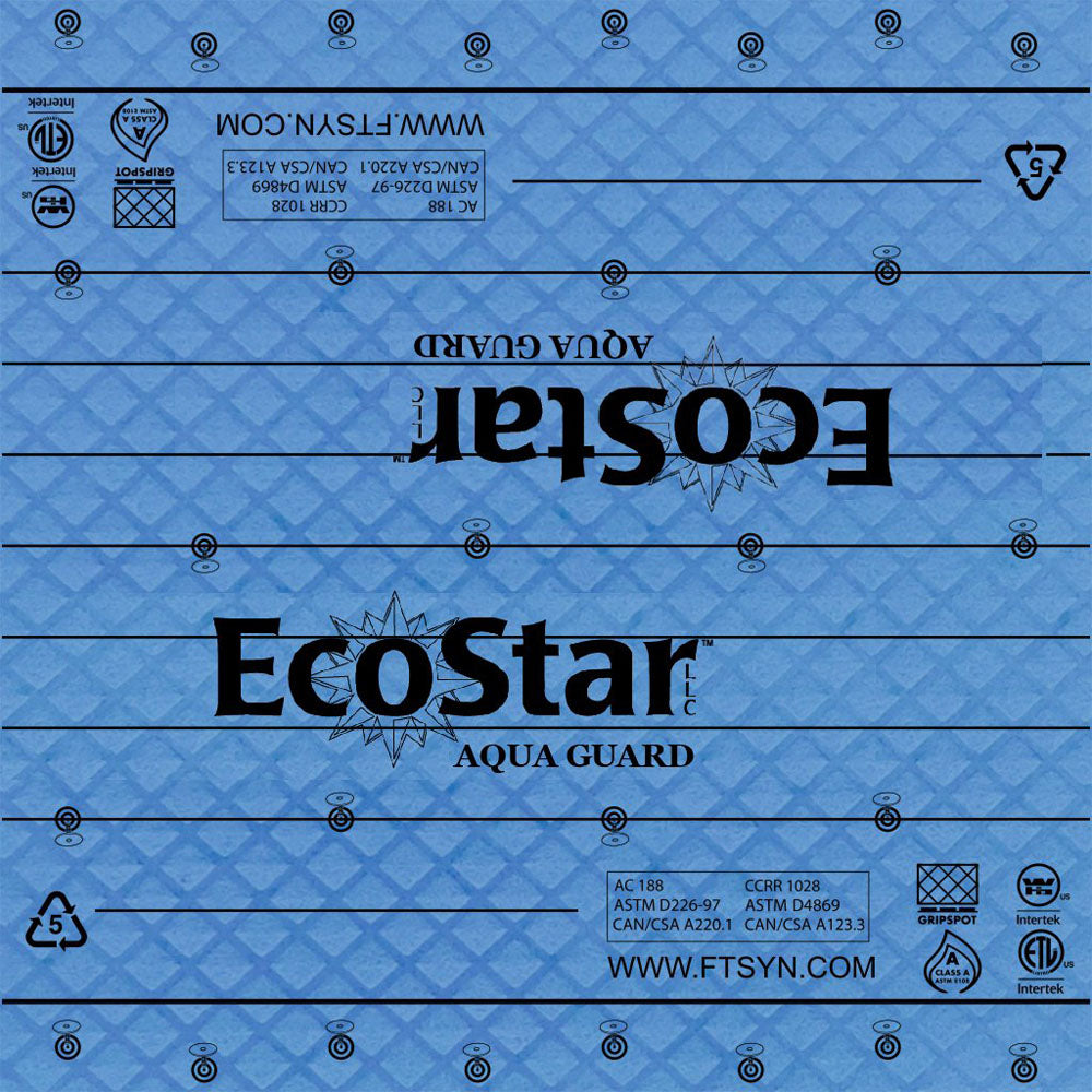 EcoStar Aqua Guard - Eco-Friendly, Durable Roofing Underlayment - Green ...