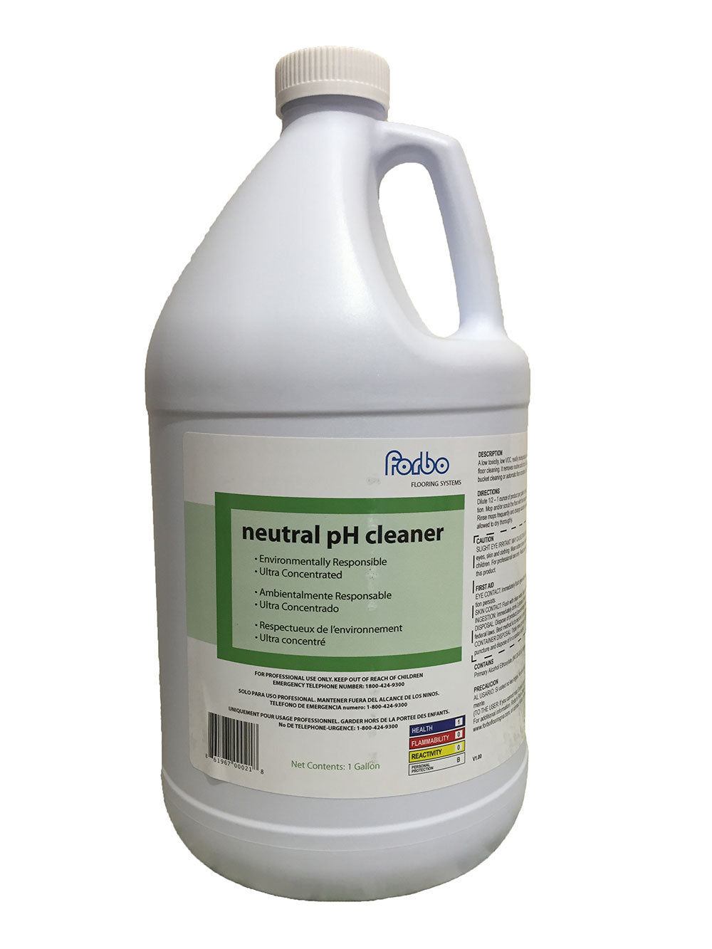 Forbo, Marmoleum Neutral pH Cleaner - Eco-Friendly, Non-Toxic, Natural ...