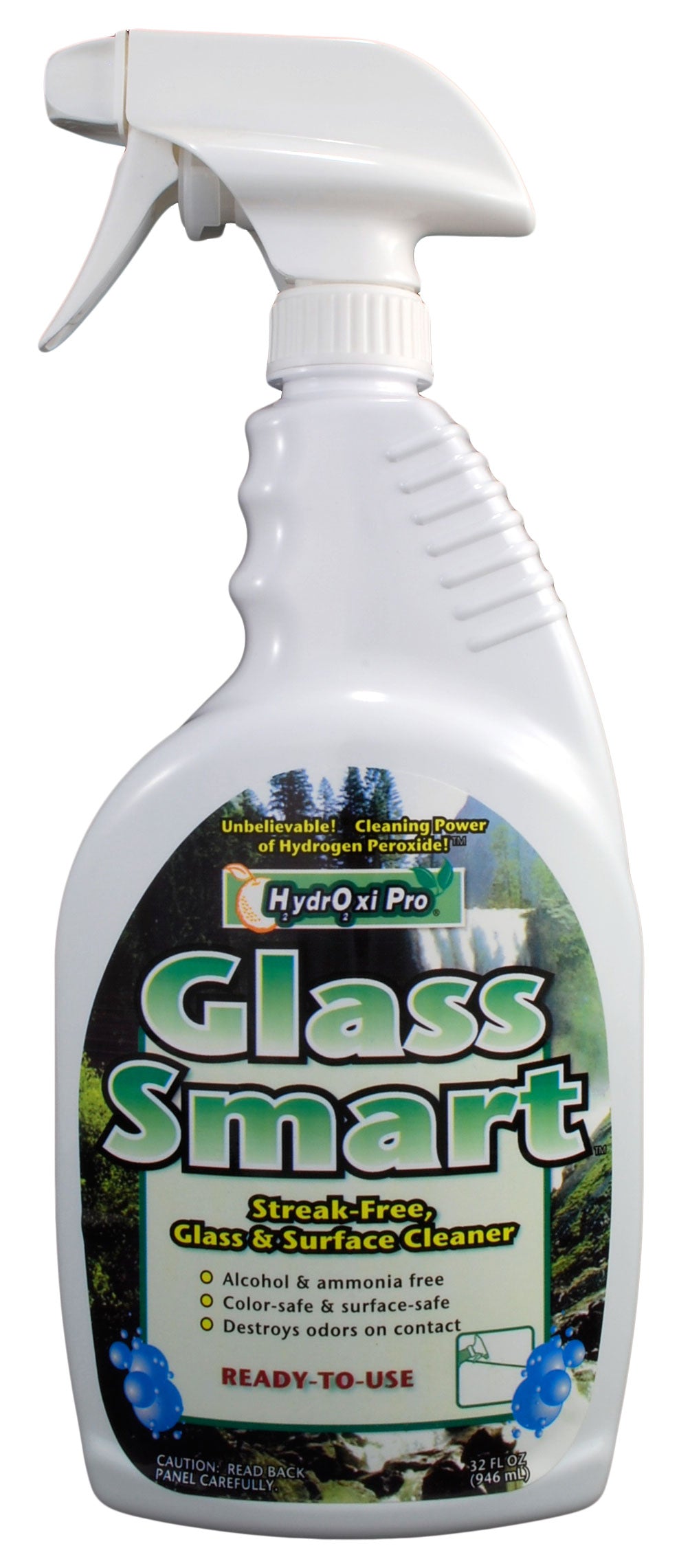 HydrOxi Pro Glass Smart - Non-Toxic, Streak-Free Glass and Surface ...
