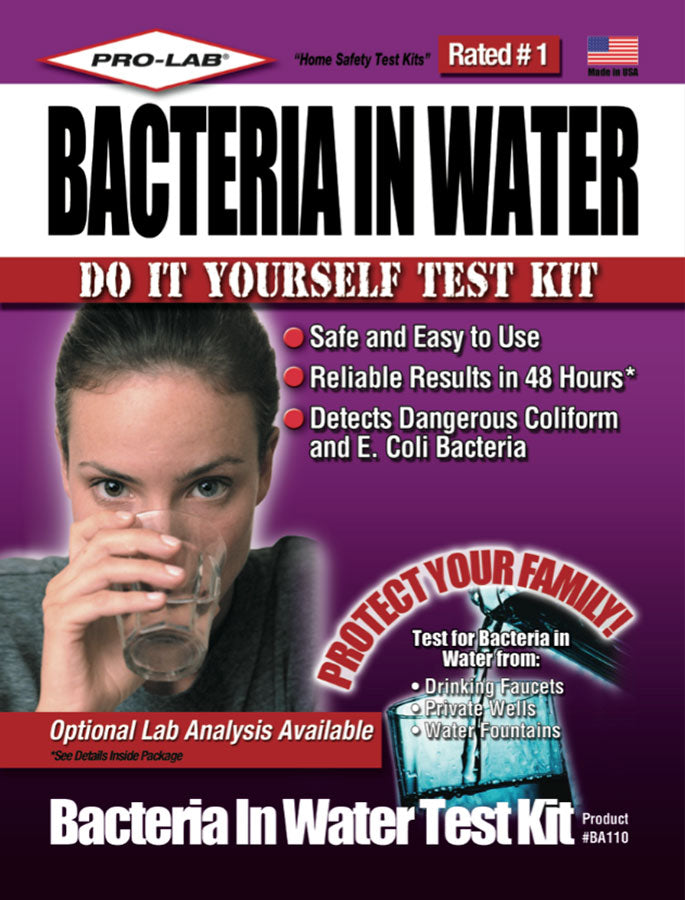 Pro-Lab, Bacteria in Water Test Kit - 48-hour test kit – Green Building ...